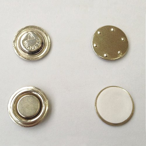 Round Metal Magnet Name Badges ,Round name tag magnetic pin badge ...